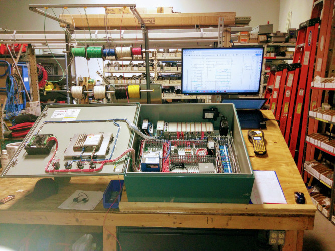 PLC Panels - Barrett Electric Co, Inc. - Industrial Electrical Contractors